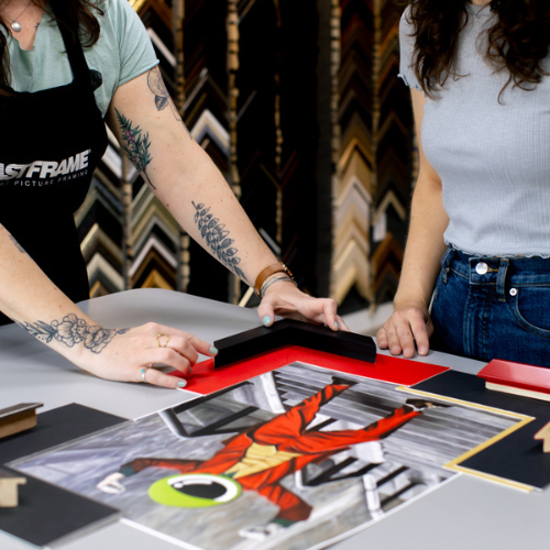 Custom Framing Consultation: by FastFrame | FASTFRAME Fine Art