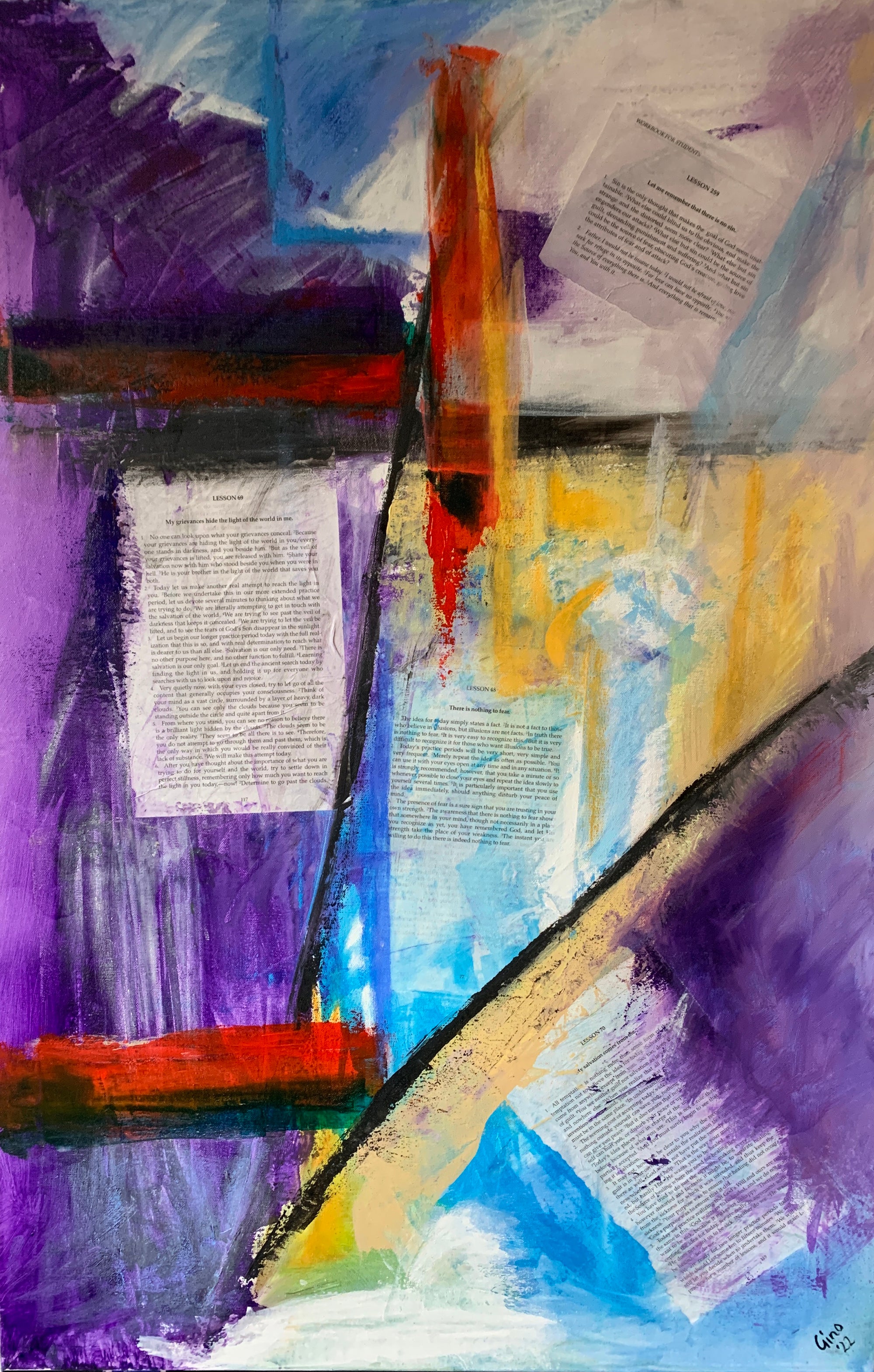 ACIM Number 1: Original Artwork by Gino Parisi | FASTFRAME Fine Art