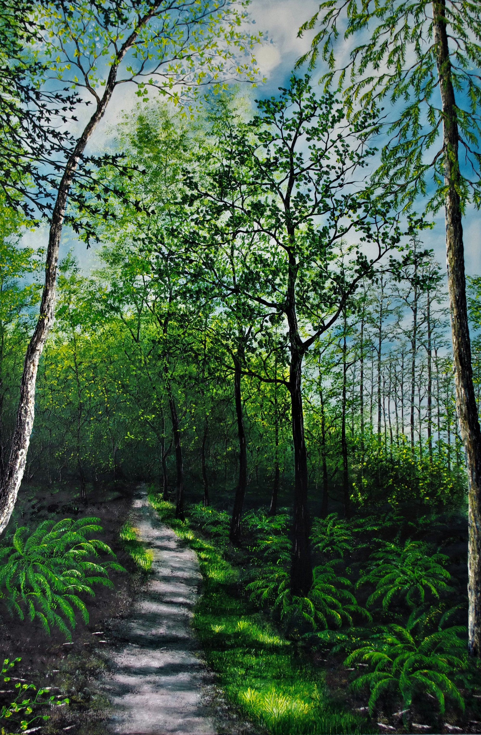 A Mid Summers Day: Original Artwork by Hazel Thomson | FASTFRAME Fine Art