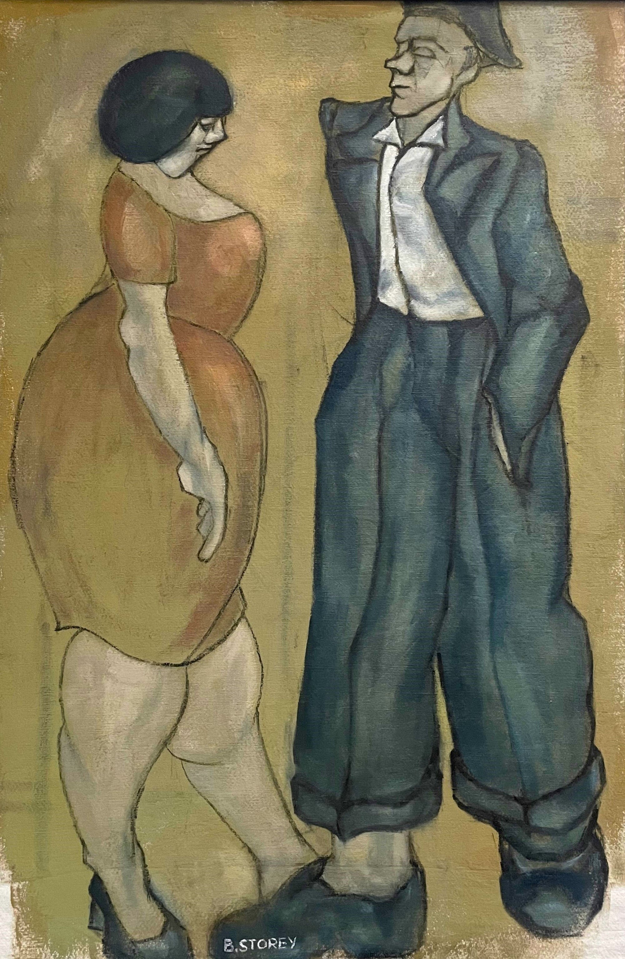 Couple: Original Artwork by Barbara Storey | FASTFRAME Fine Art