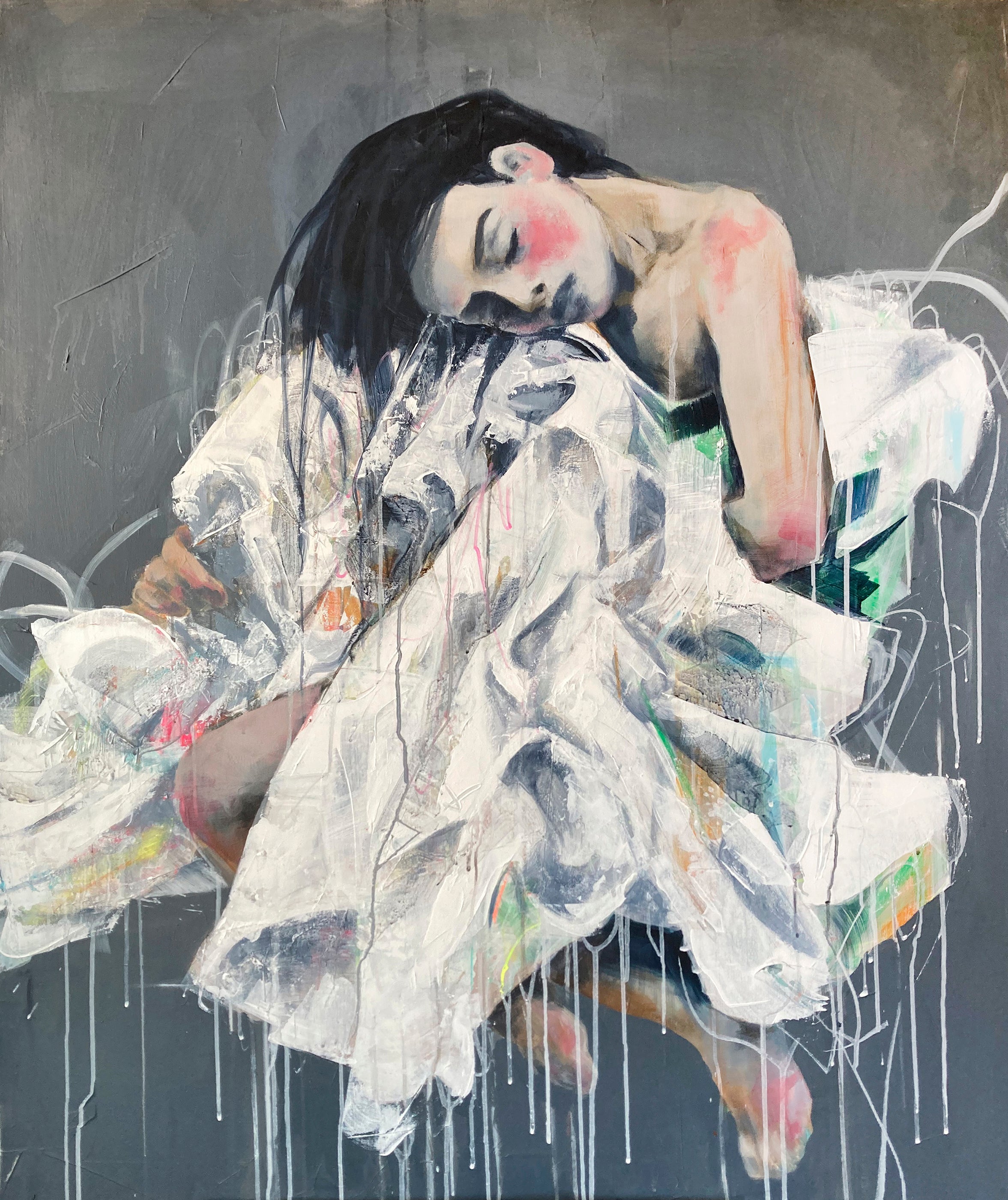 Easy On Me: Original Artwork by Kicki Edgren | FASTFRAME Fine Art