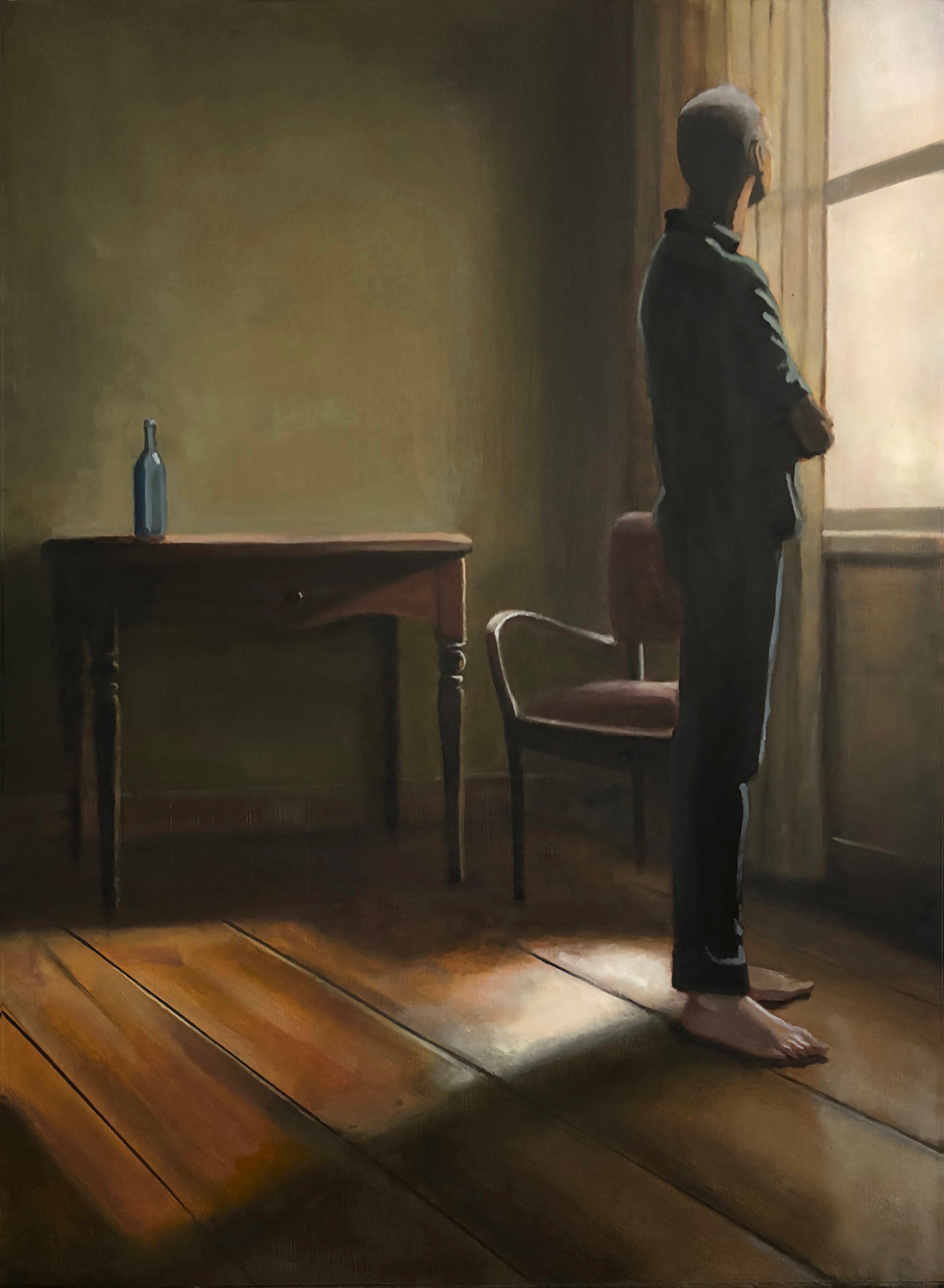 Facing East: Original Artwork by Bruce Dean | FASTFRAME Fine Art