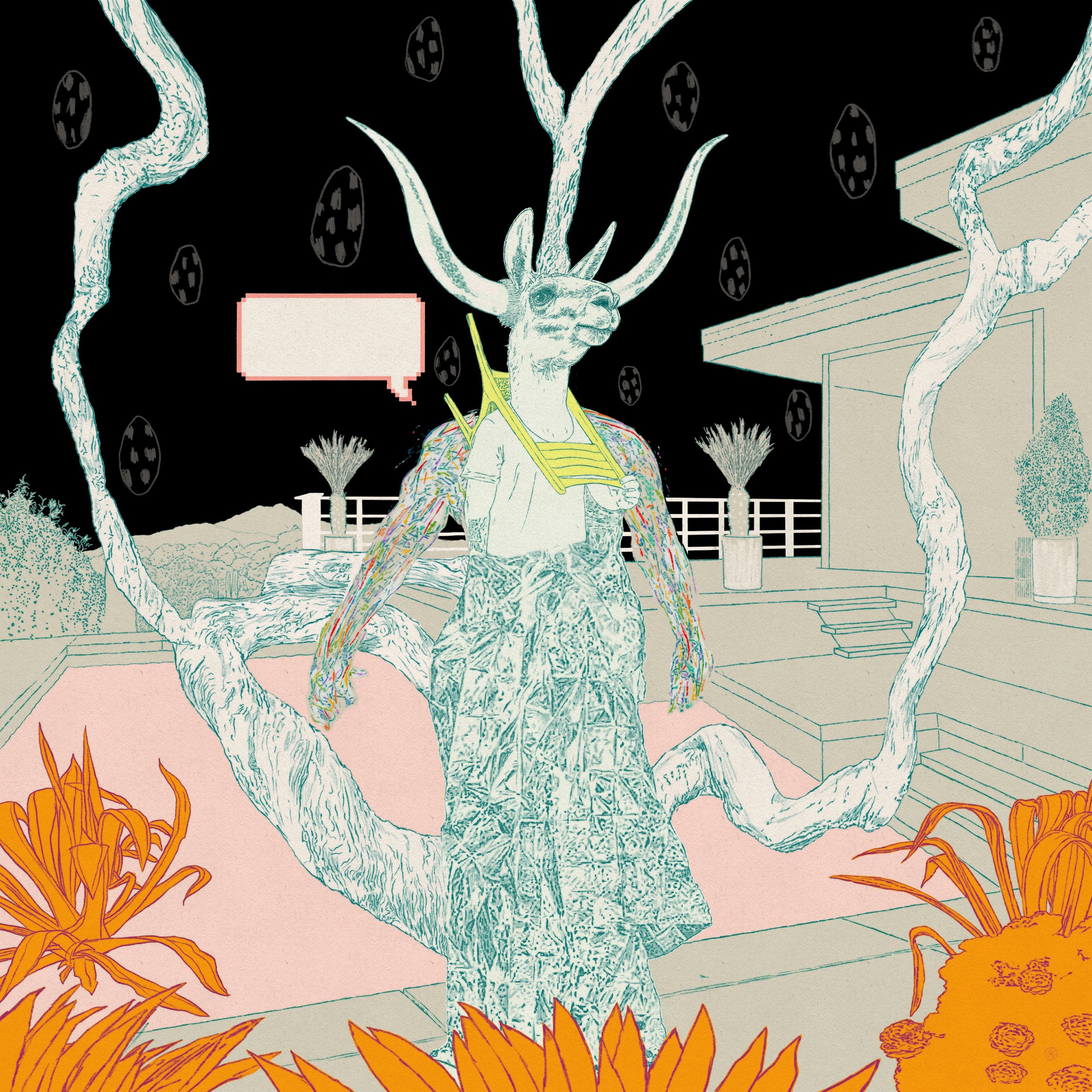 Series No. 3 - Llama Tree: Limited Edition by Steve Moors | FASTFRAME ...