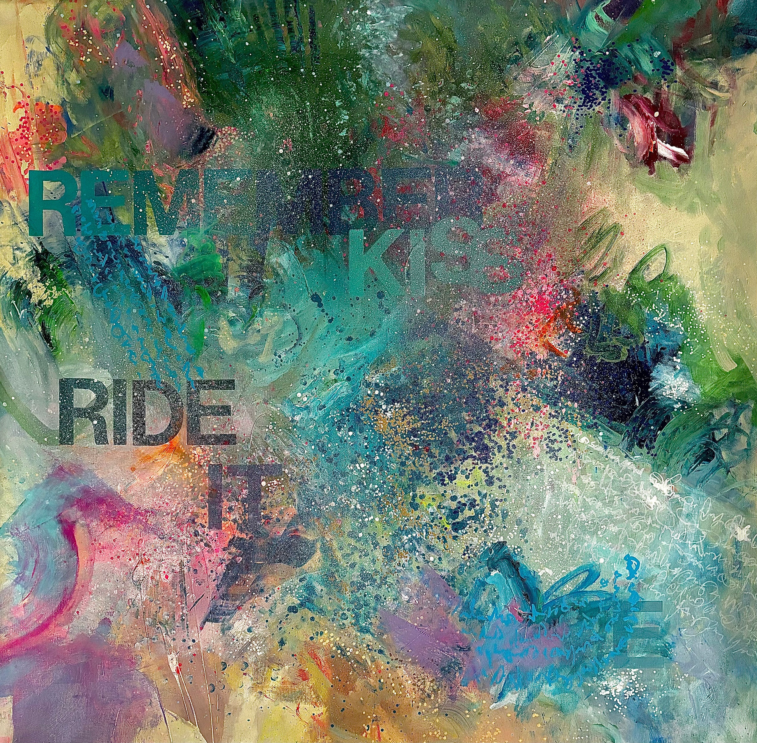 Remember Kiss: Original Artwork by Jade Robertson | FASTFRAME Fine Art